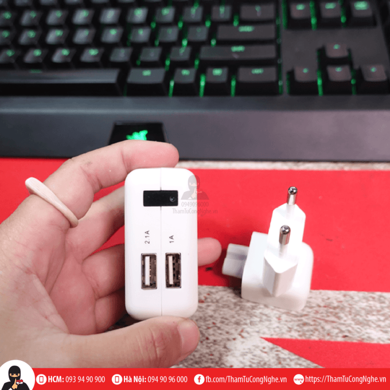 Cóc Sạc Ipad Camera IP WiFi